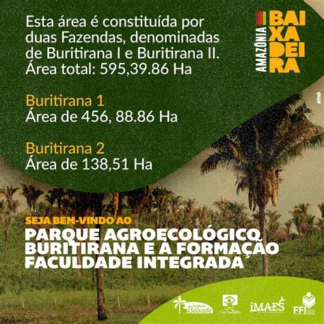 Parque Agroecológico Buritirana Instalações Da Ffi Na Baixada