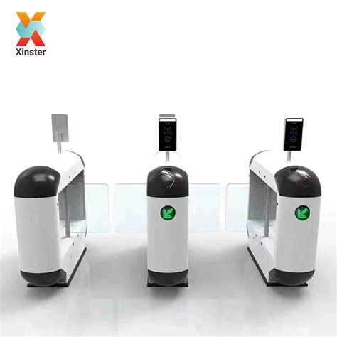 Dc Motor Qr Code Scanner Staff Passageway Security Entrance Led Display