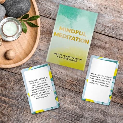 100 Mindful Meditation Cards Find Me A T