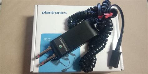 Plantronics P10 Amp Headset Adapter Computers And Tech Parts