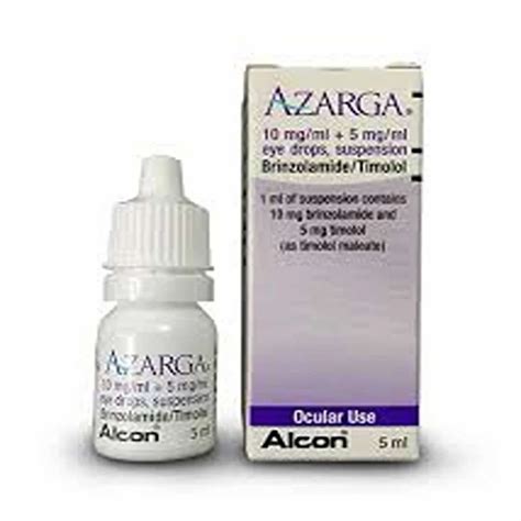 Azarga Eye Drops At ₹ 460 Piece Timolol Maleate Solution In Nagpur Id 2851898425948
