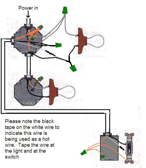 How To Wire Two Lights One Switch With Power At Light Homeminimalisite Com
