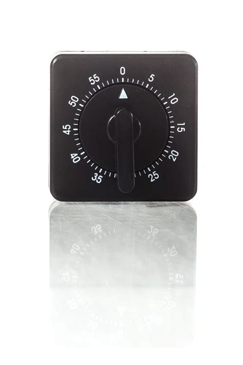 Dateline Professional Salon Smart Black Square Timer Salon Hair Care