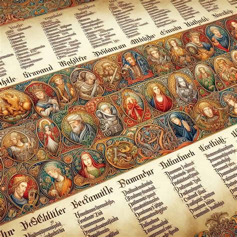 Medieval Names 200 Popular Names And Their Meanings