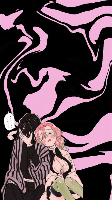 Wallpaper Iguro Y Mitsuri