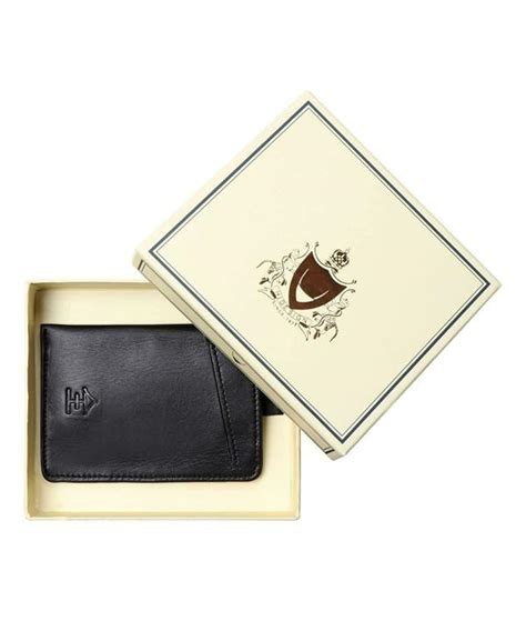 Hidesign Women Black Leather Card Holder Jiomart