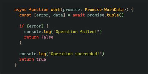 Github Arthurfiorettetuple It 🦋 A Simple Promise To Error Data