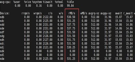 poweredge r7525 io sequential read throughput drops when testing with
