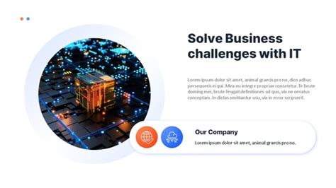 Ppt 발표자료 빠르게 만드는 방법은 다크 블루 오렌지 It 기술 솔루션 Pitch Deck 파워포인트 톱니바퀴 일러스트 템플릿으로 10분 완성 예스폼 Ppt