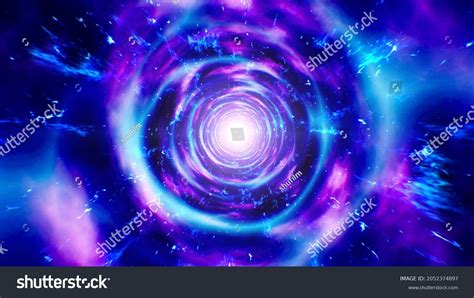 네온 차원 포털 효과 스톡 일러스트 2052374897 Shutterstock