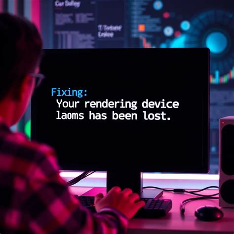 fixing the ‘your rendering device has been lost error leveluptalk