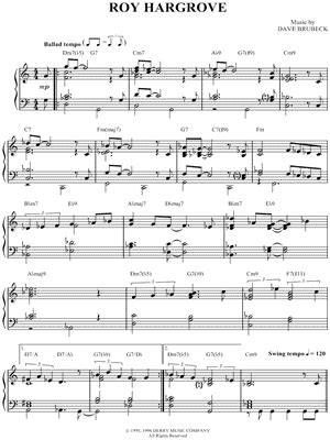 Roy Hargrove Sheet Music 2 Arrangements Available Instantly