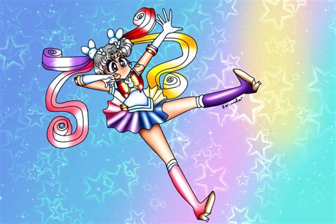 Kousagi Tsukino Fan Color Sailor Parallel Moon By Korianderbullard On