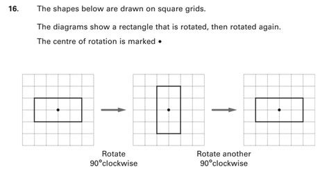 Solved The Shapes Below Are Drawn On Square Grids The Diagrams Show A