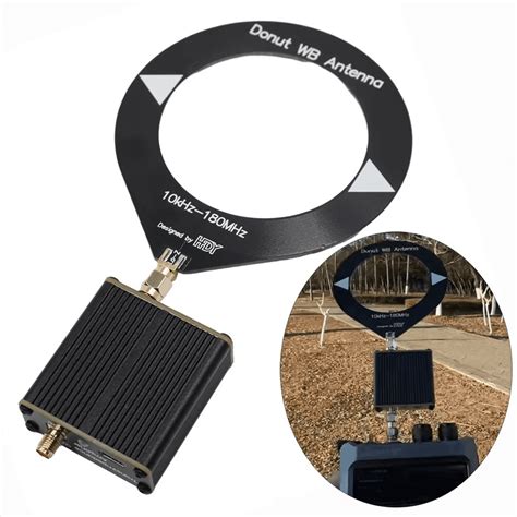 Hot Mini Loop Antenna High Impedance Amplifier 10khz 180mhz With Low