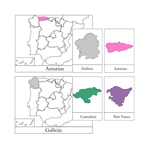 Mapa De España Comunidades Jaisa Educativos