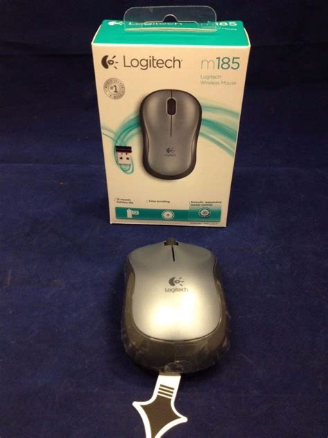 Logitech M185 Wireless Laser Laptop Desktop Mouse Logitech Laptop Desktop Laptop