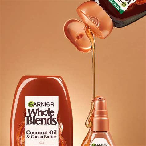 Garnier Whole Blends Smoothing Oil Coconut Oil And Cocoa Butter