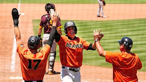 Oregon State Baseball Beavers Beat Gonzaga 8 3