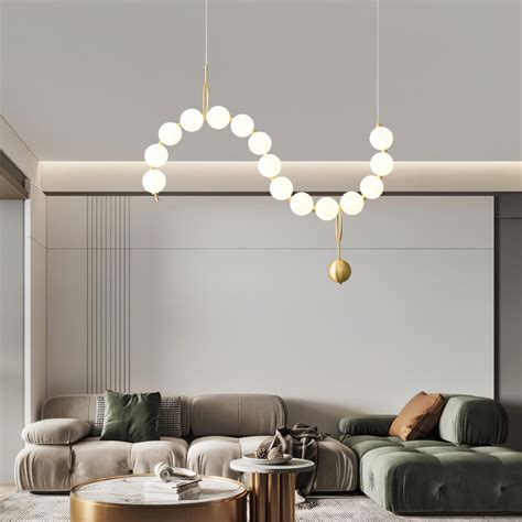 Necklace Led Pendant Lamp Vakkerlight