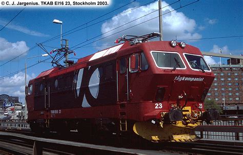 Tkab El16 23 Tillverkades Av Asea 1980