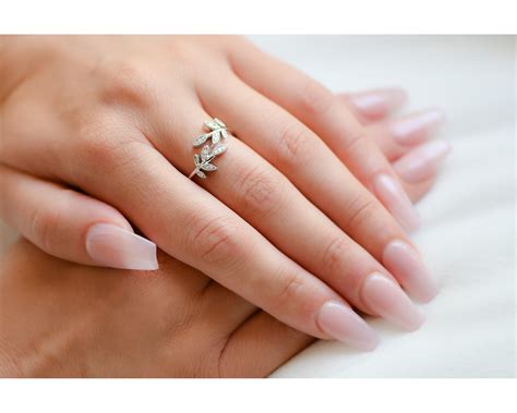 14k Gold 146mm Milgrain Palm Ring With Natural Diamonds Soulset Jewelry