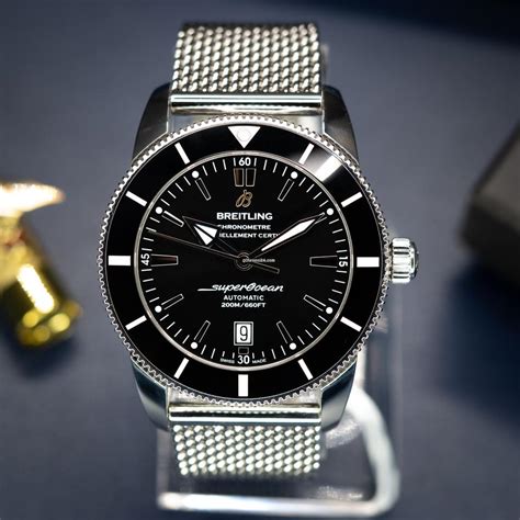 Breitling Superocean Héritage Ii 46 Full Set Steel Bracelet For 4150