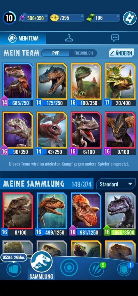Which One Should I Switch For Rexy R Jurassicworldalive