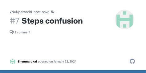 Steps Confusion · Issue 7 · Xnulpalworld Host Save Fix · Github
