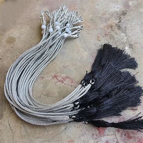 2 Pieces Pack Fancy Necklace Back Rope Dori नेकलेस एक्सेसरीज हार का