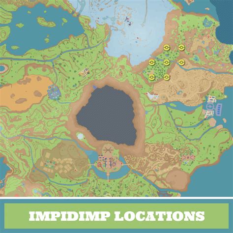 Impidimp Hair Locations And Map Where To Farm In Pokemon Scarlet And Violet Try Hard Guides