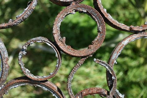 Grid Garden Fence Rusted Free Photo On Pixabay Pixabay