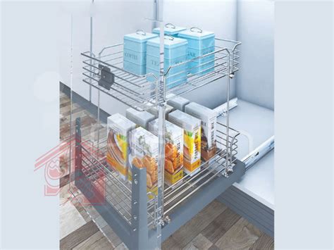 خرید سوپری داخل کابینت دو طبقه پلاتین