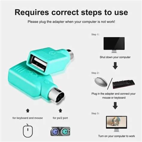 PS2 To USB Female PS2 Male Converter At Rs 40 USB Converter Cable In Noida ID 22909229697