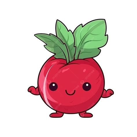 Cute Cartoon Vegetable Beetroot Cute Cartoon Vegetable Png