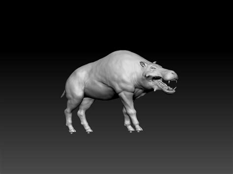 Stl File Daeodon 👾 ・3d Printable Model To Download・cults