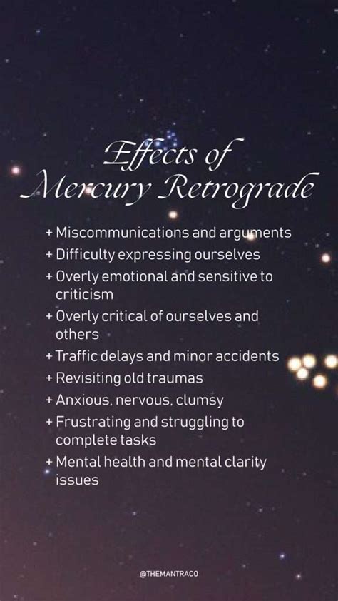 Top 10 Mercury Retrograde Effects Ideas And Inspiration