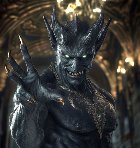 Grazzt The Six Fingered Demon Prince In 2025 Fantasy Creatures Art