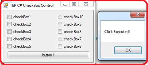 C CheckBox Control The Engineering Projects