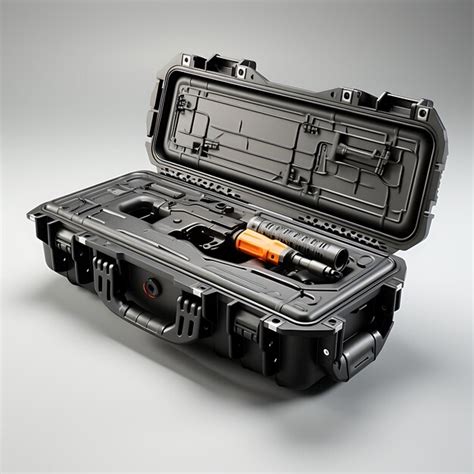 Premium Ai Image Box Of Many Material Gun Storage Box Rifle Case