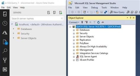 Sql Server Difference Between Azure Data Studio And Sql Server