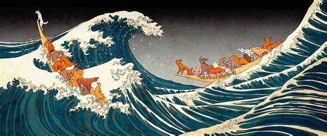 The Great Wave Off Kanagawa Wallpapers Top Free The Great Wave Off