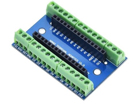 Термінальний адаптер для модуля Arduino Nano V3 0 купити у Вінниці Доставка в Київ В