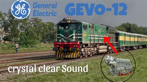 Crystal Clear Chugging Journey Behind The Gevo 12 Diesel Engine Locomotive Youtube