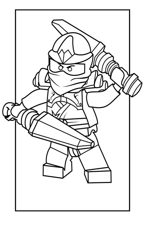Lego Ninjago Coloring Pages To Download And Print For Free