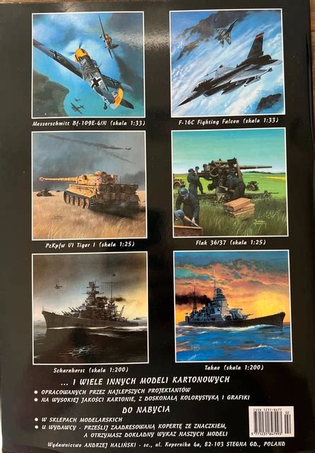 Andrzej Halinski Card Model Kit Of The Japanese Battleship Yamato 45