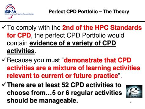 What Makes A Good Cpd Portfolio The Theory And The Practice Ppt Download