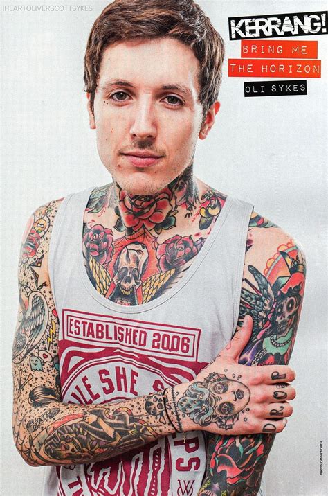 Oli Sykes Tattoos