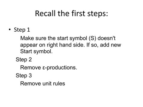 Chomsky Normal Form Pptx Programming Languages Computing
