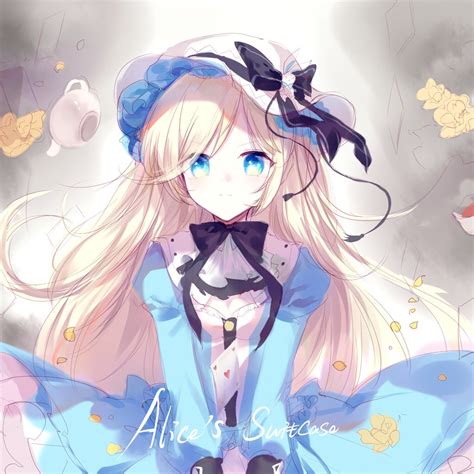 Tenten Tianbixia Alice Arcaea Arcaea Commentary 1girl Ascot Black Bow Black Bowtie